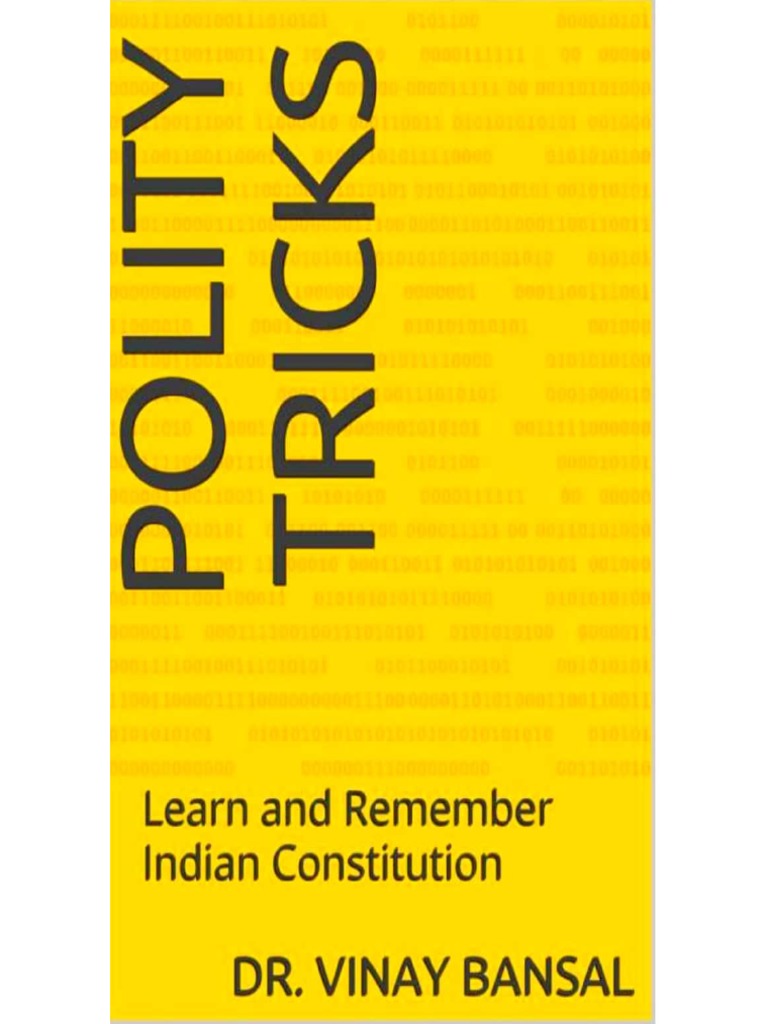 Polity Tricks and Shortcuts Guide | PDF