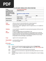 Accounts Receivable Standard Operating Procedure | PDF | Finance ...