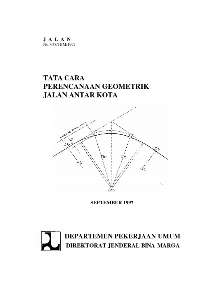 Sni Geometri Jalan | PDF