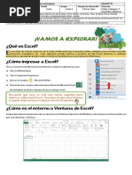 Guía 1 Excel Básico | PDF | Hoja de cálculo | Microsoft Excel