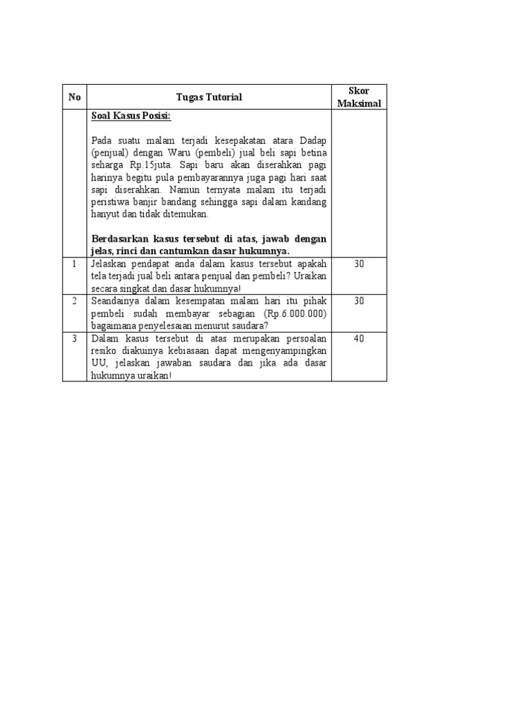 Tugas2 HKUM4402 | PDF