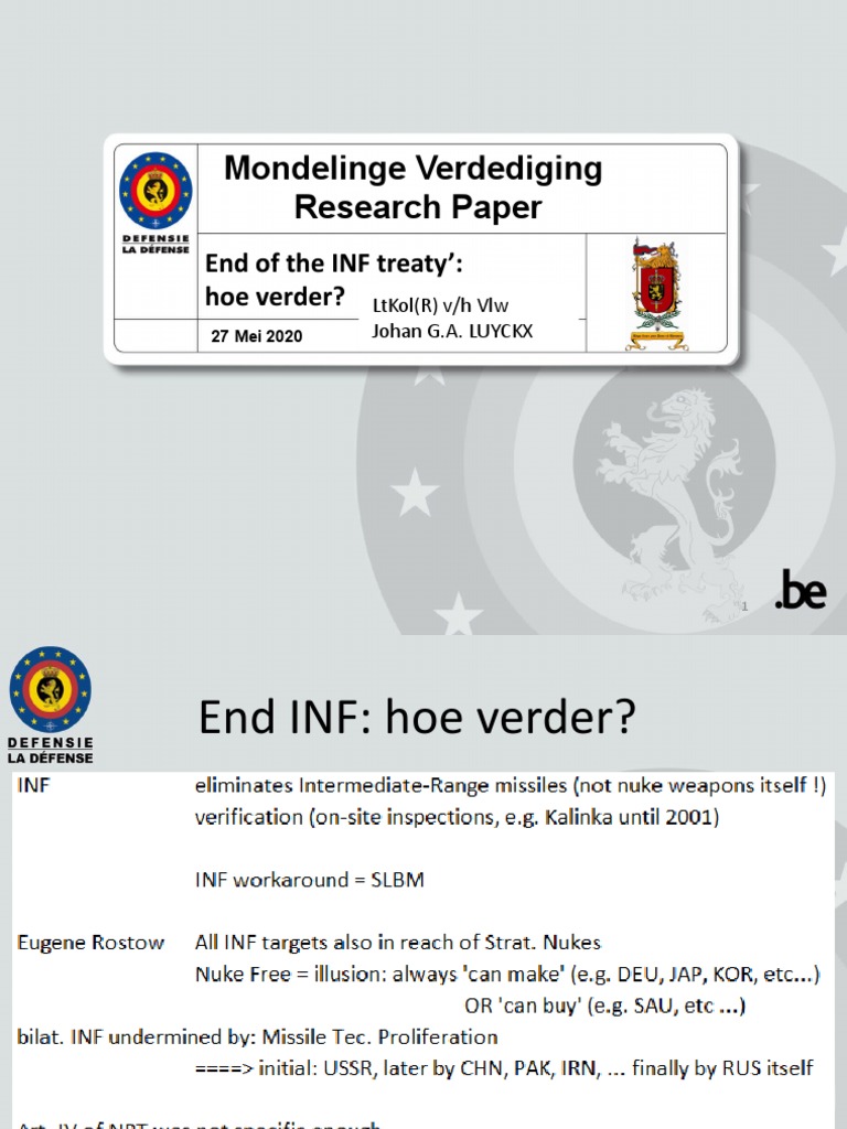 RP - LUYCKX Johan GA - LtKol - UNCLAS | PDF