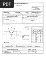 Main - Sample Welding Procedure Specification Wps Form | PDF ...
