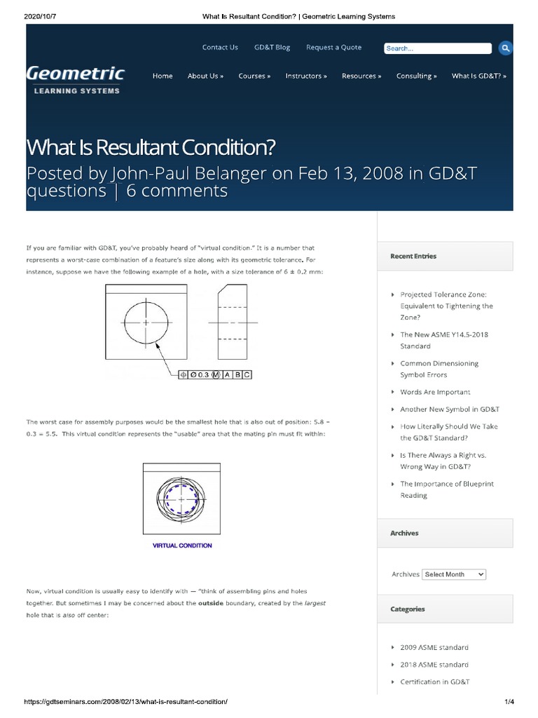What Is Resultant Condition | PDF