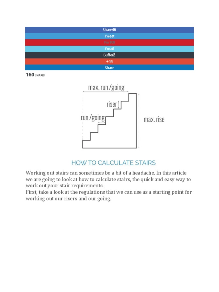How To Compute Stair | PDF | Stairs | Teaching Mathematics