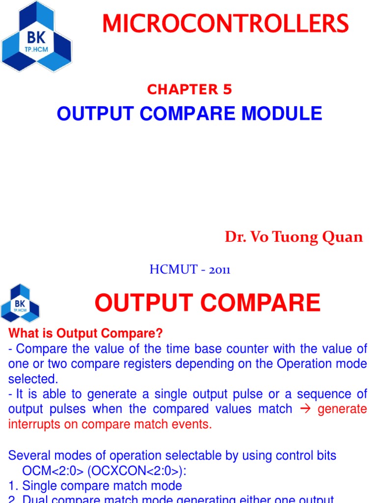 Chapter 5-1 - Output Compare | PDF | Computer Architecture | Computer ...