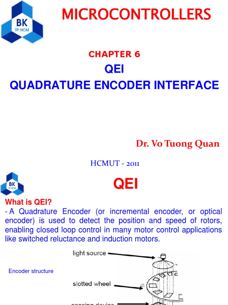 Chapter 6 - QEI Module | PDF | Electrical Engineering | Telecommunications Engineering
