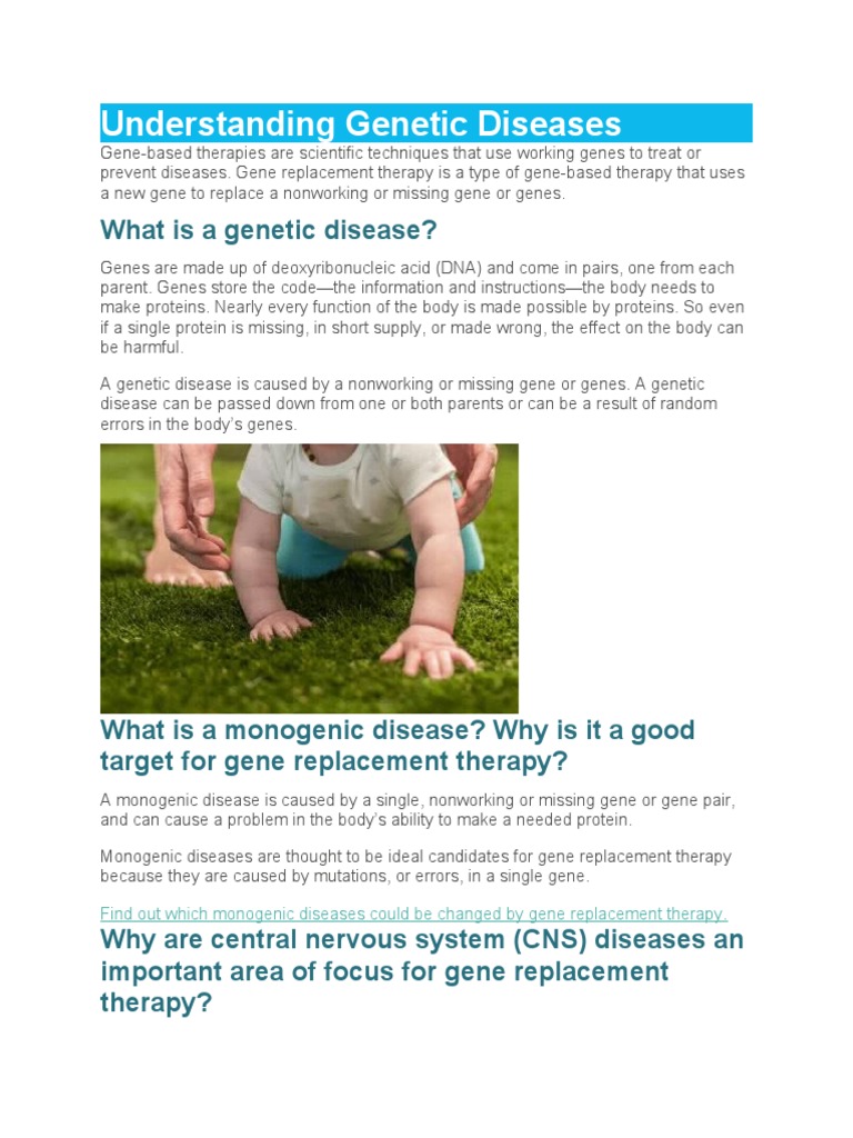 Understanding Genetic Diseases | PDF