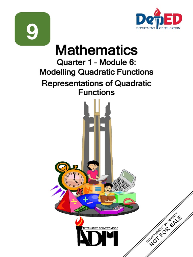 Quadratic Function - Grade 9 - Math | PDF | Quadratic Equation ...