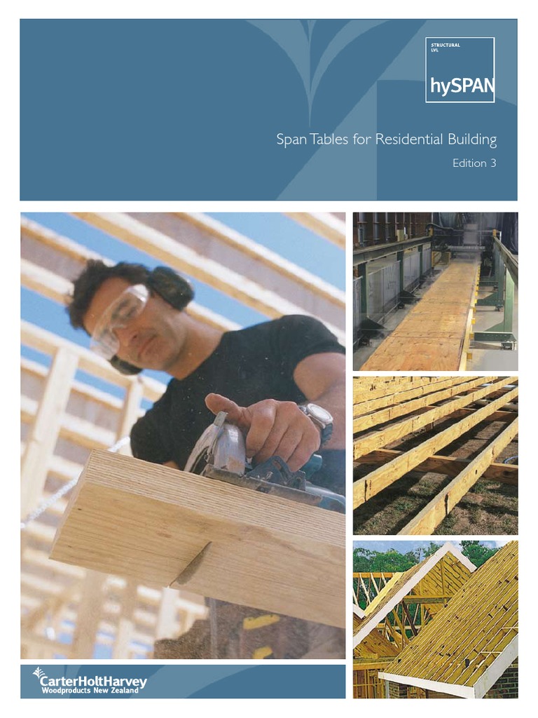 hySPAN Span Tables for Builders | PDF | Lumber | Economic Sectors