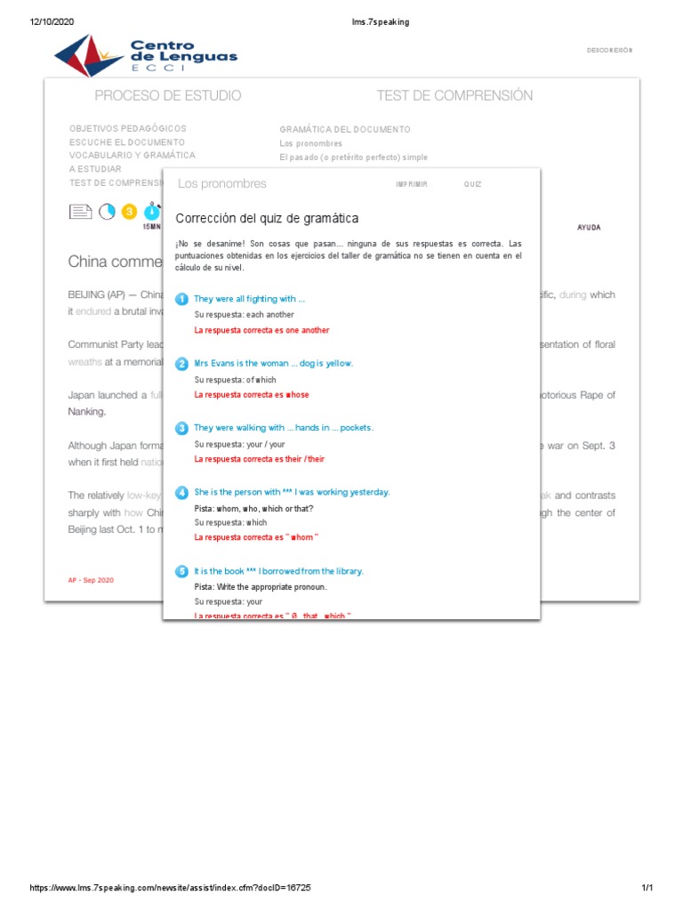 Lms.7speaking Quiz | PDF | Military | Government