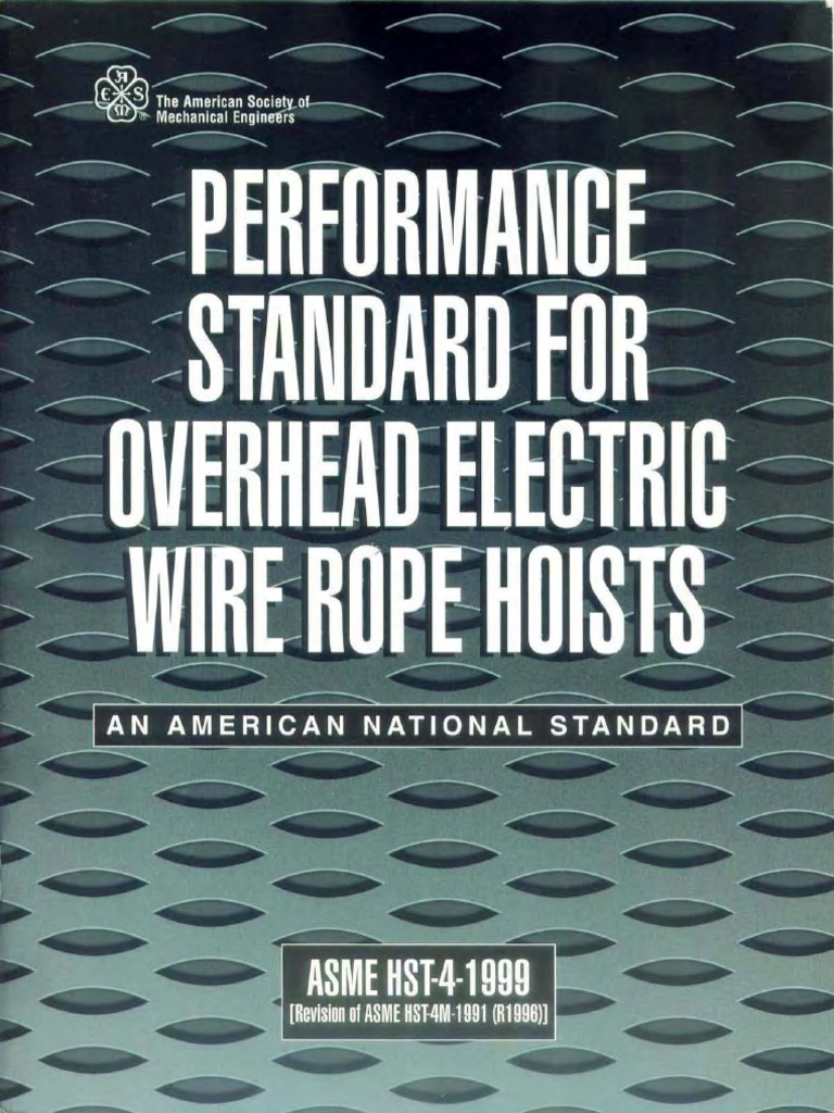 ASME Wire Rope Standard - ASME PDF | PDF