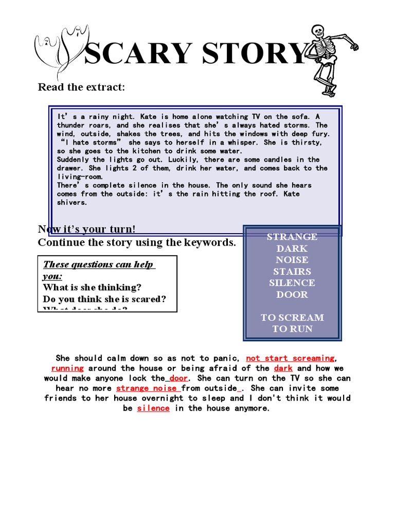 Scary Story: Read The Extract | PDF