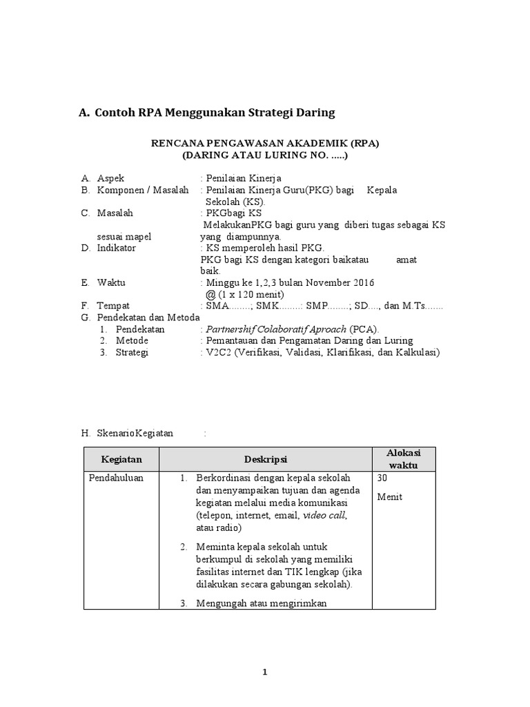 Contoh Rpa | PDF