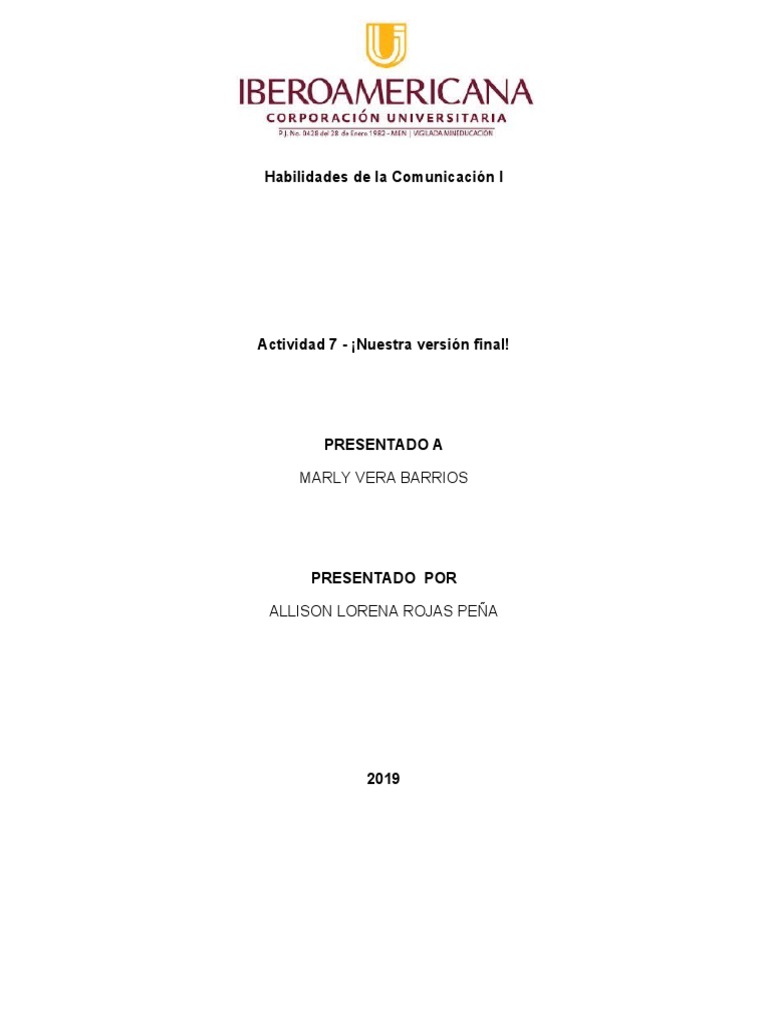 GUÍA EDITE el texto Allison rojas | PDF | Cuentos | Información