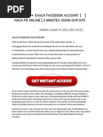 How To Hack Facebook Accounts - New Methods (Another Highly Detailed ...