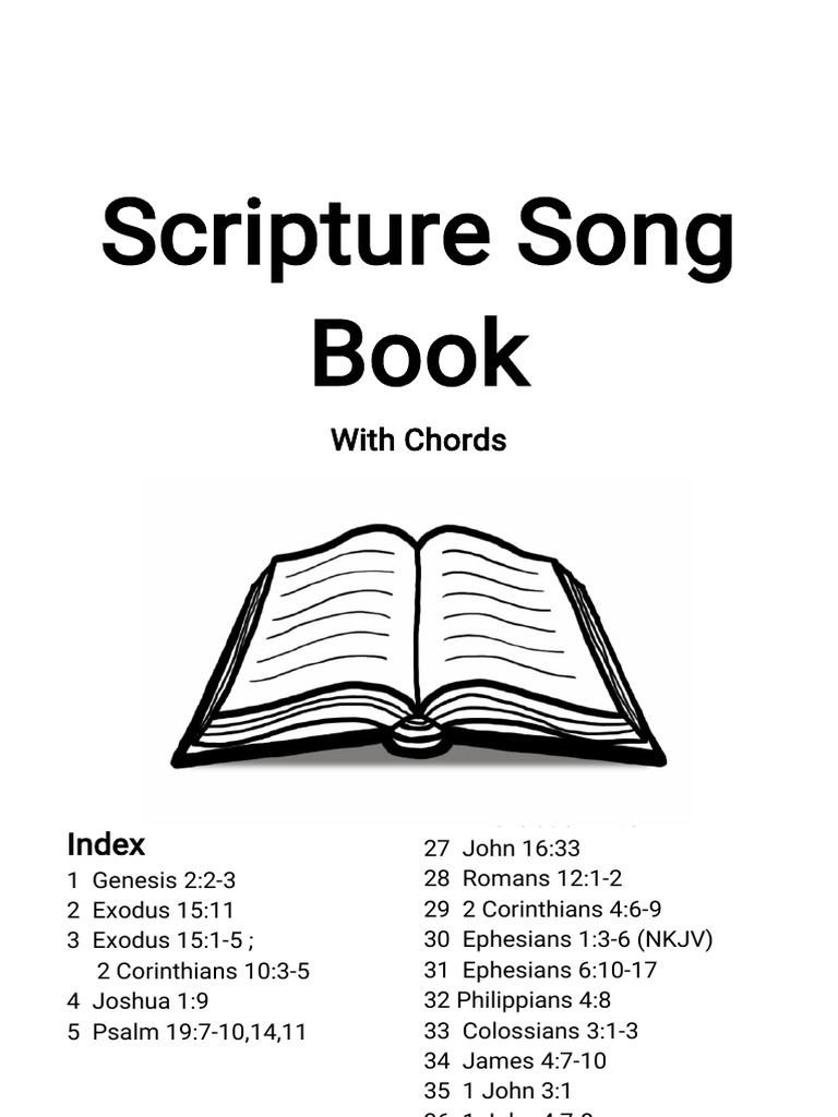 Scripture Songs with Chords | PDF
