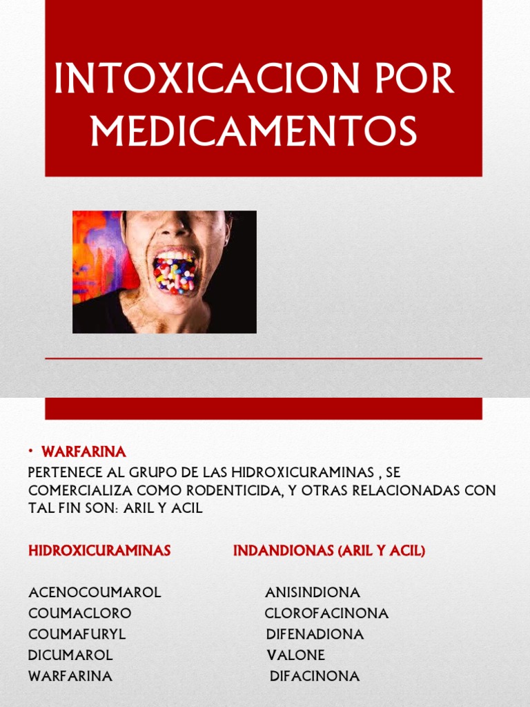 Intoxicación por Anticoagulantes y Medicamentos | PDF | Placenta ...