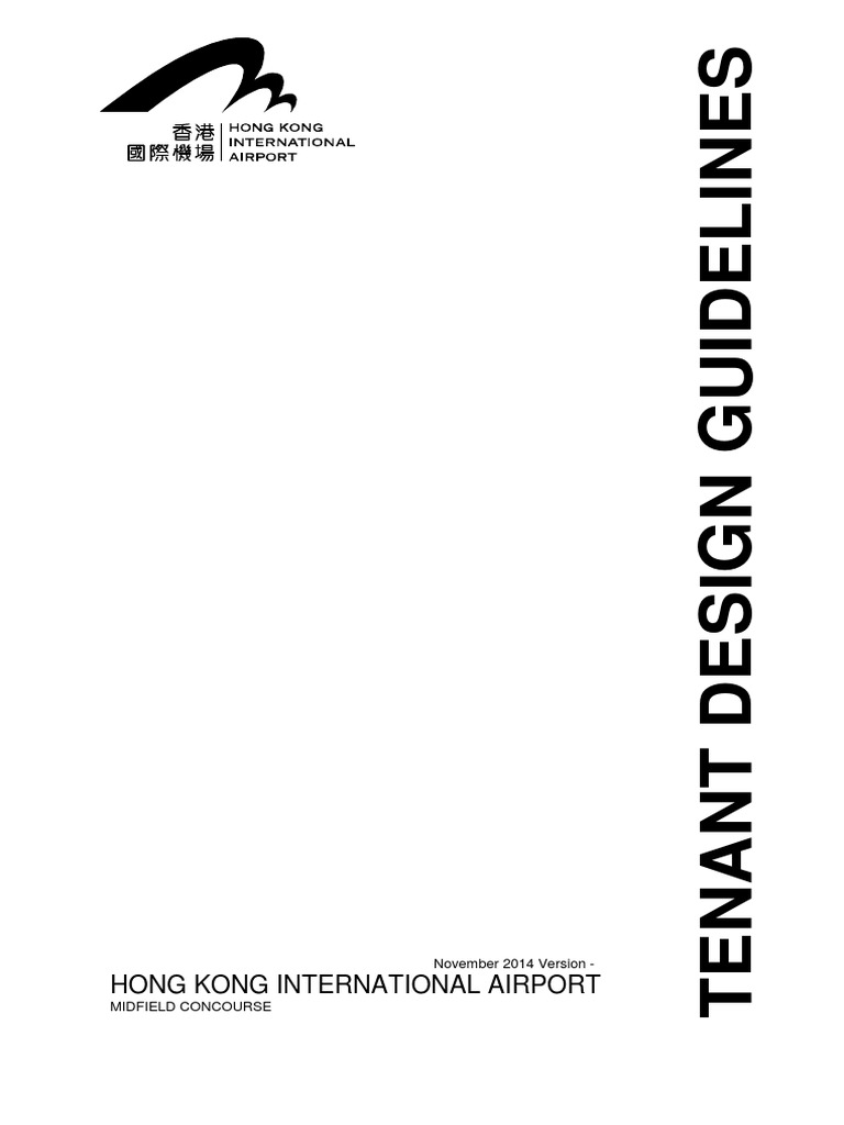 Midfield Concourse Tenant Design Guidelines Issue No 4 (Nov 14) | PDF ...