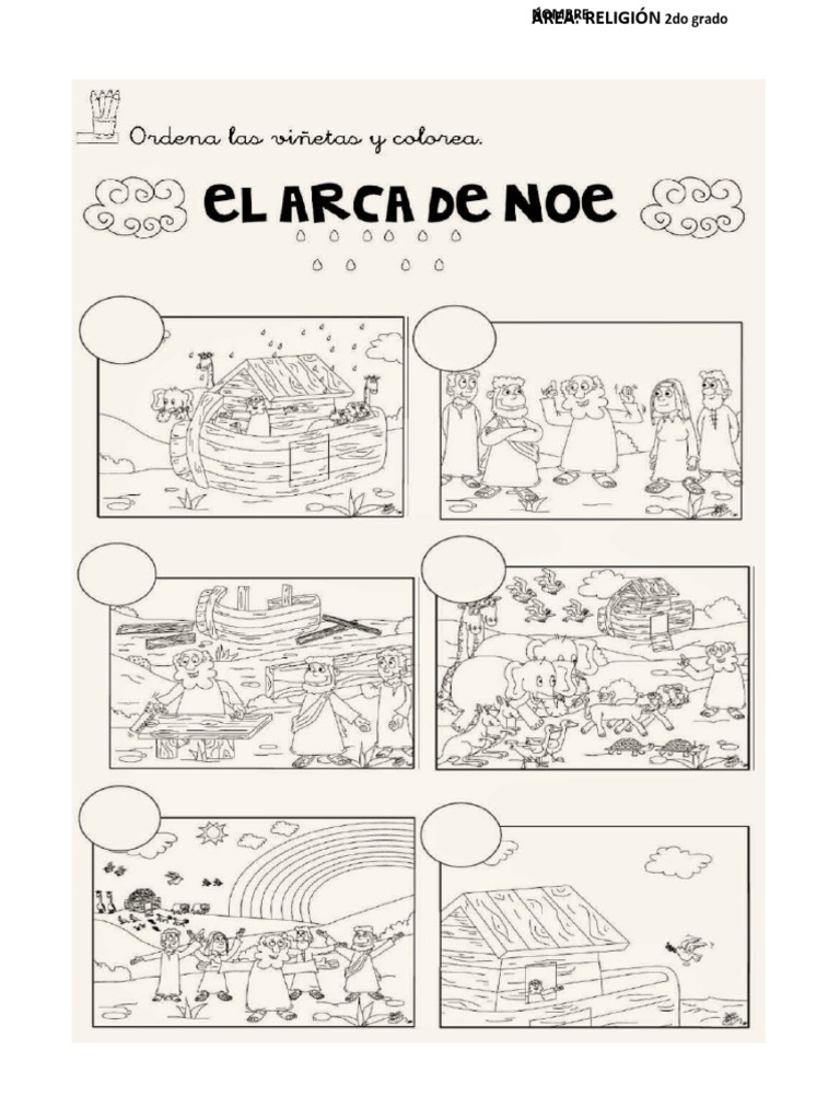 Ficha Arca de Noe | PDF