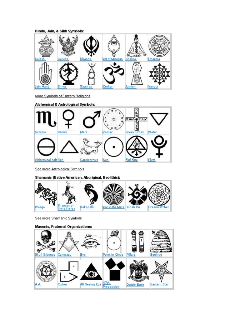 Greek Polytheism Symbols