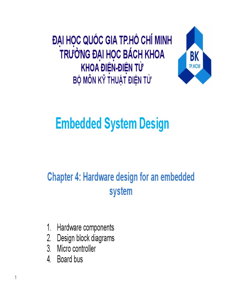 ESD-Ch3 2018 P1 PDF | PDF | Microcontroller | Embedded System