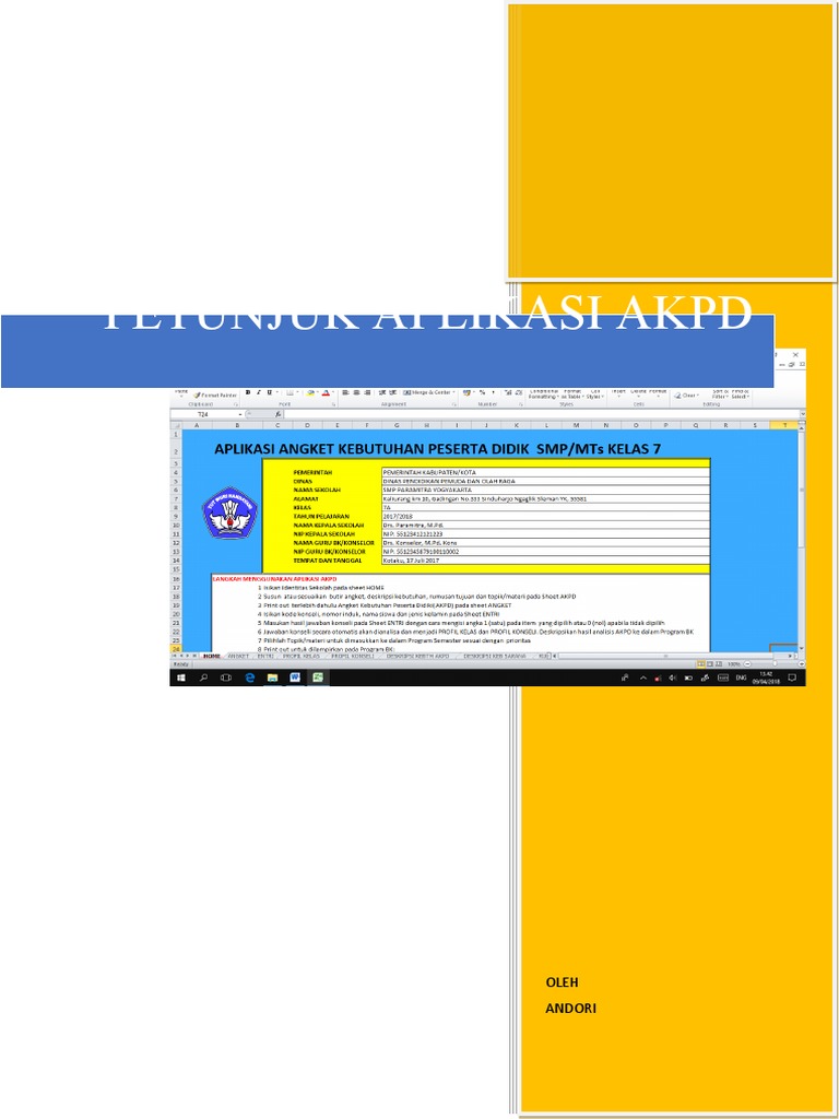 Cara Mengoperasikan Aplikasi AKPD | PDF