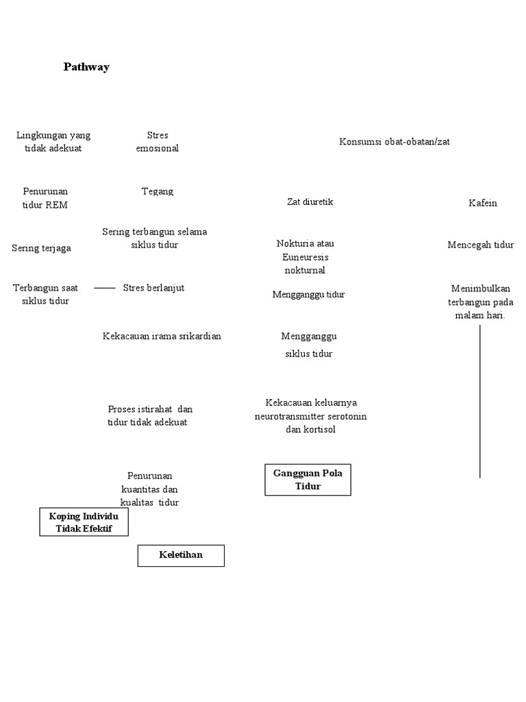 Pathway KDM Tidur | PDF