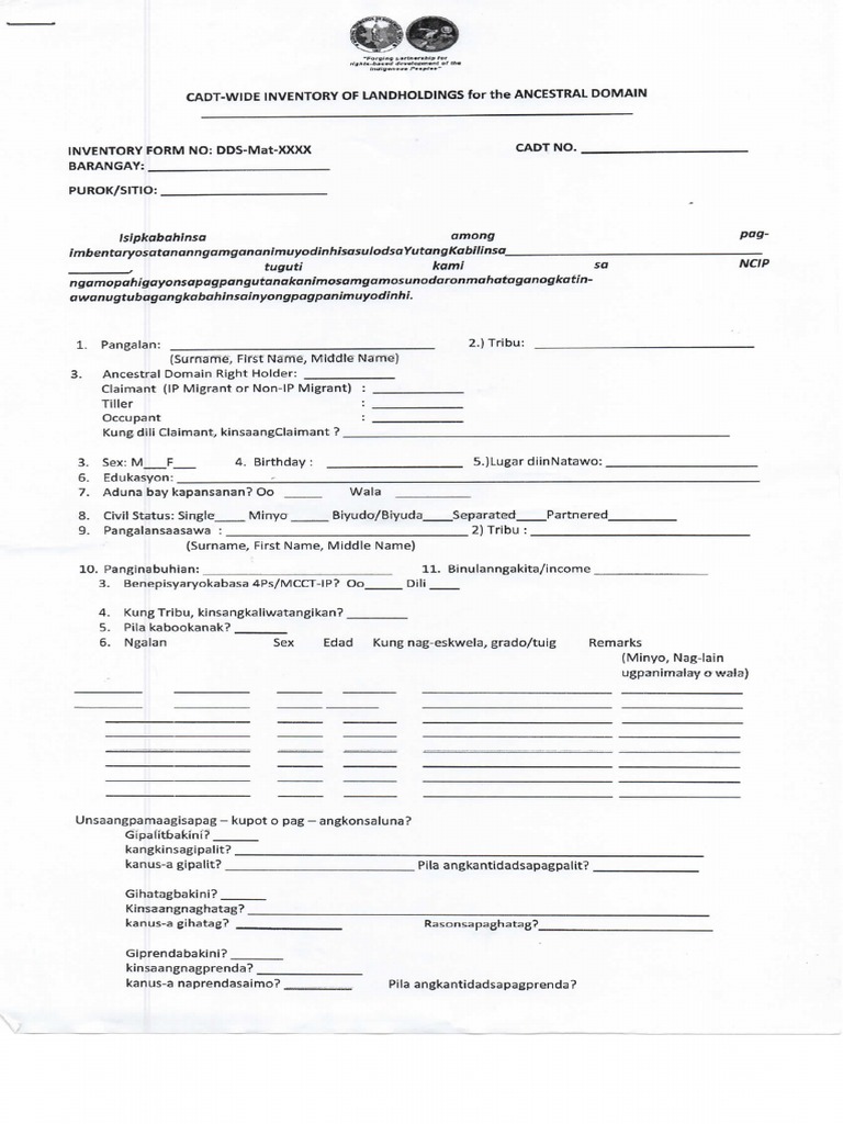 CALOM - CADLA Annexes | PDF