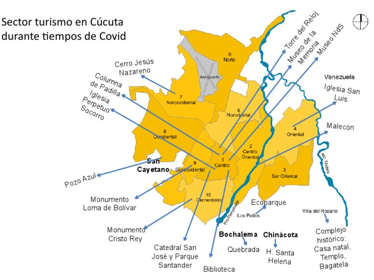Mapa 1 Sector Turismo en Cúcuta Durante Tiempos de Covid | PDF ...