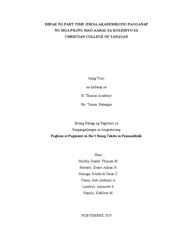 Final Thesis | PDF