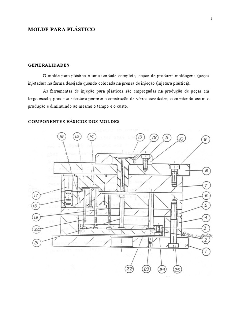 Apostila Completa Moldes de Injeção | PDF | Aço | Dureza