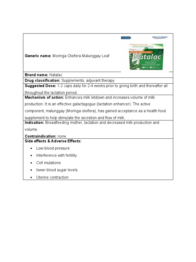 Enhancing Milk Production and Lactation Through Moringa Oleifera: A ...