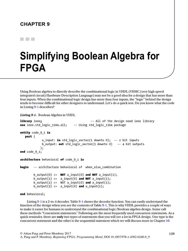Beginning FPGA Programming - Partie34 | PDF | Vhdl | Parallel Computing Beginning FPGA Programming - Partie34 | PDF | Vhdl | Parallel Computing
