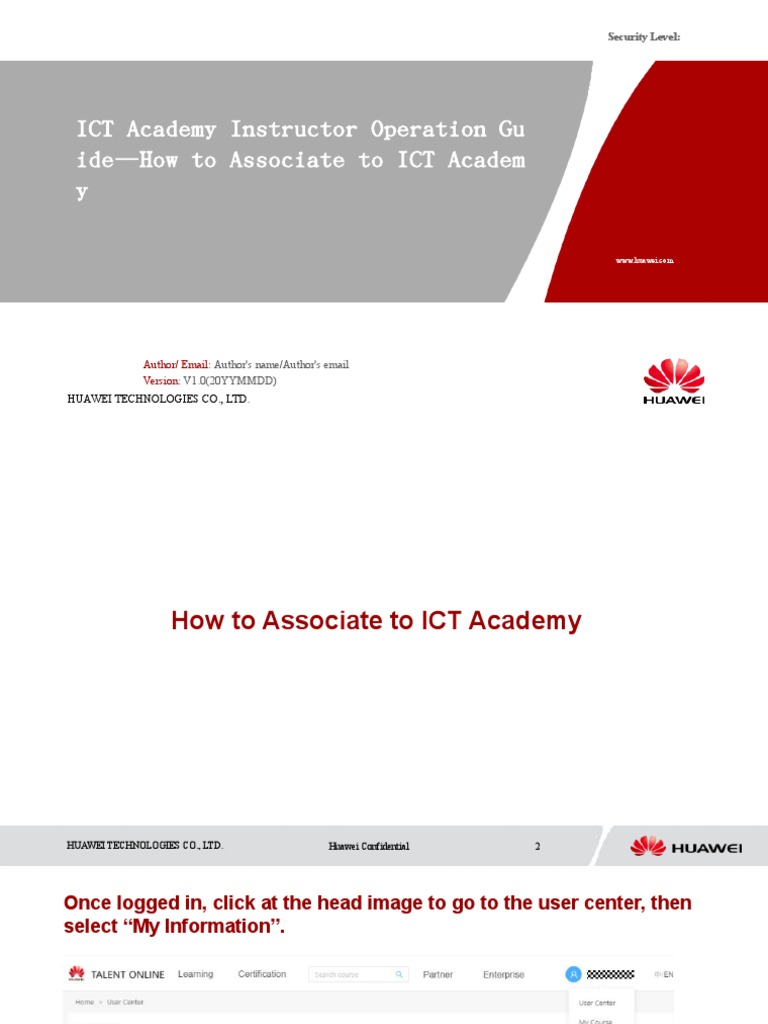 How To Associate To ICT Academy | PDF