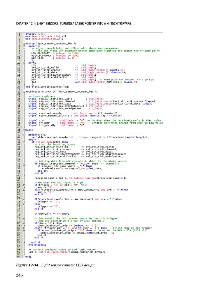 Beginning FPGA Programming - Partie51 | PDF | Analog To Digital Converter | Parameter (Computer ...