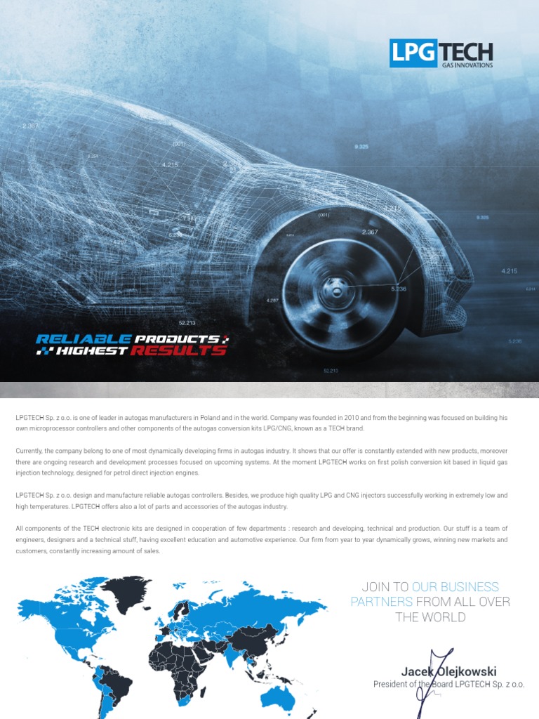 Catalog LPGTECH EN PDF | Download Free PDF | Fuel Injection | Manufactured Goods