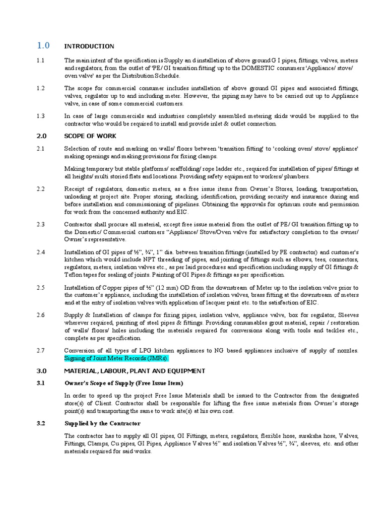 GI - Cu Installation | PDF | Pipe (Fluid Conveyance) | Soldering