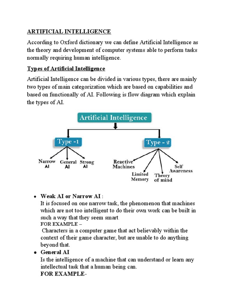 Artificial Intelligence Report MS Word | PDF | Artificial Intelligence ...