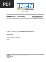 Nte Inen 2346-2r | PDF | Menudencias | Carne