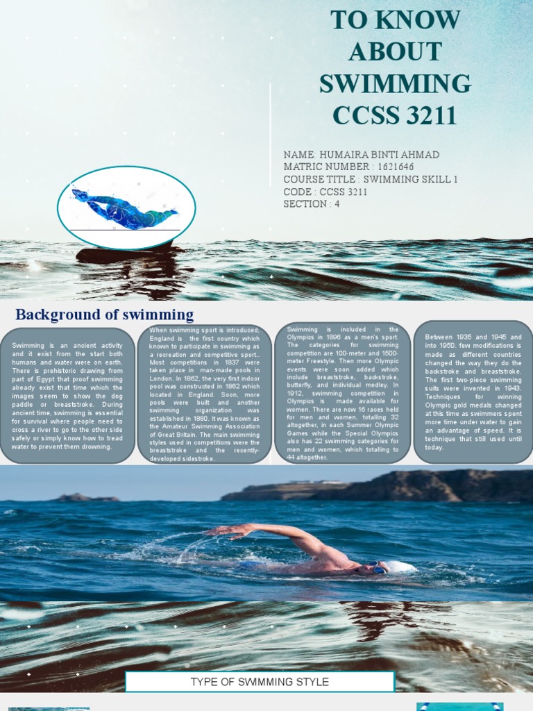 All You Need To Know About Swimming | PDF | Swimming (Sport) | Swimming