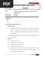 Modul Ajar Matriks | PDF