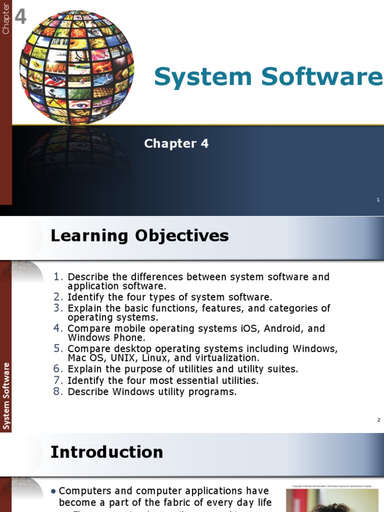 Chapter04 SyetemSoftware | PDF | Operating System | Graphical User Interfaces