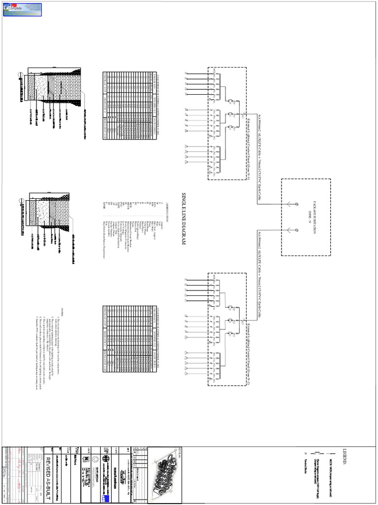 Single Line Diagram | PDF | Components | Power Engineering
