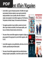 Column Writing | PDF | Newspapers | News
