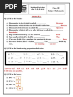 Mdas Worksheet | PDF
