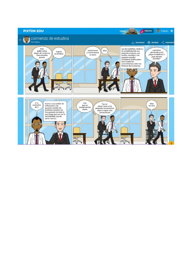 Comic Pixton PDF | PDF
