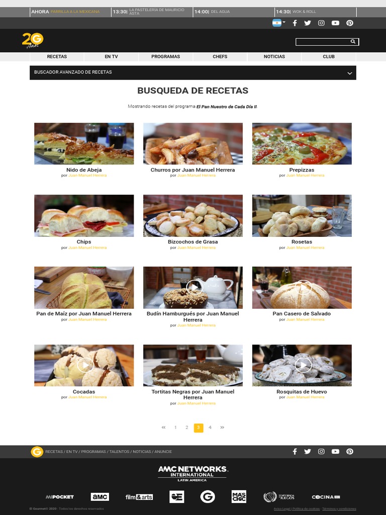 El Pan Nuestro de Cada Día 2 en elgourmet 2C | PDF | Alimentos | Cocina