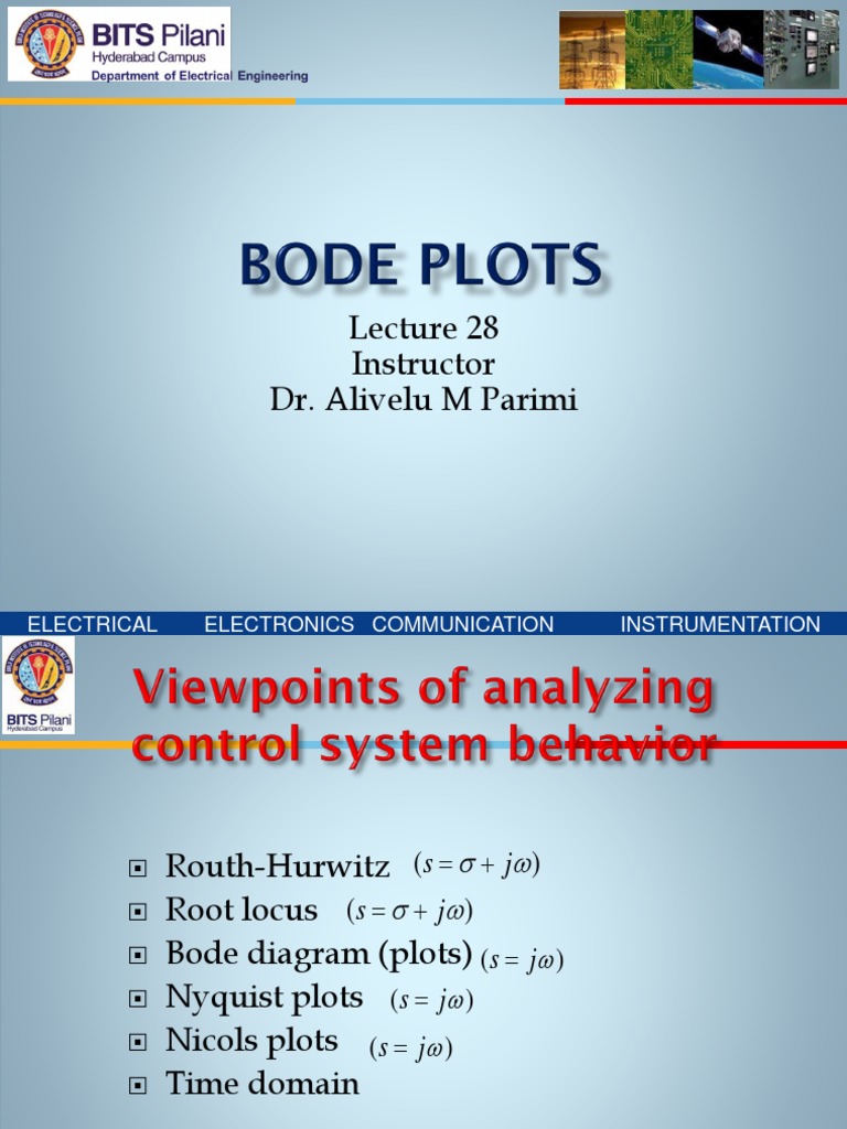 Lecture 28 Bode Plots PDF | PDF | Telecommunications Engineering ...