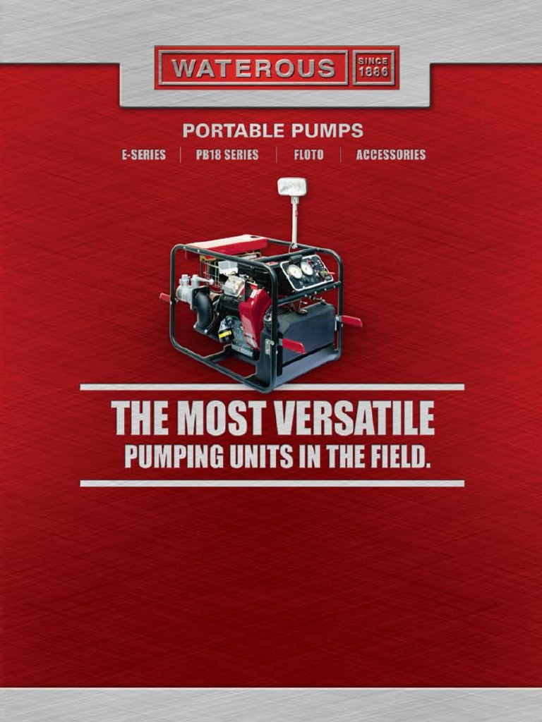 Portable Fire Pump PDF | PDF | Diesel Engine | Engines
